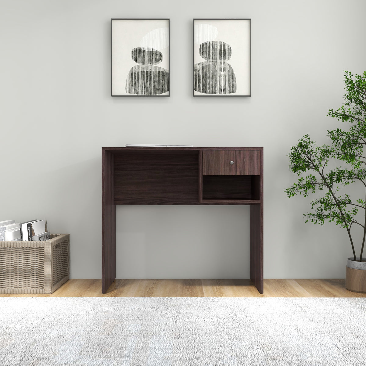 Silva Study Table Engineered Wood – Wood Inspire
